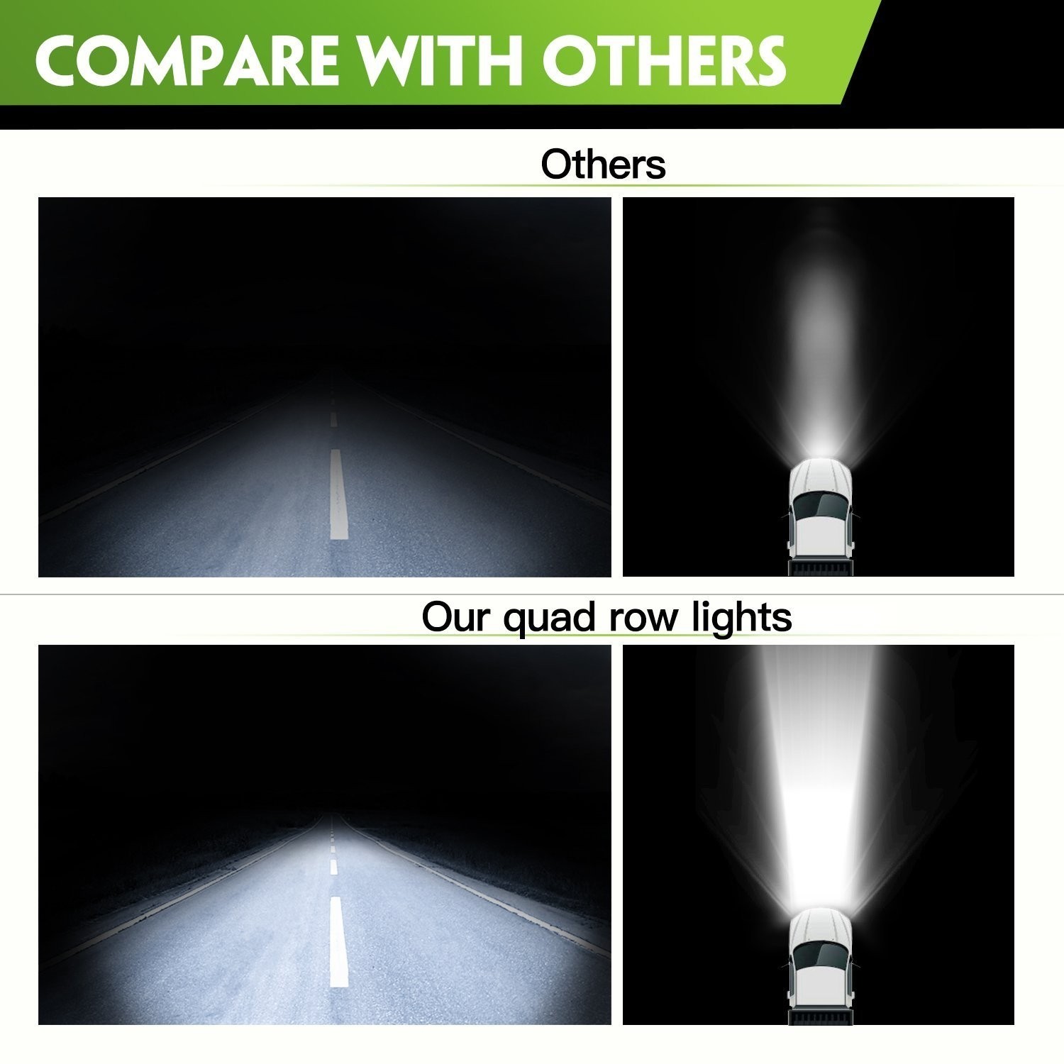 30'' 480W Combo LED Light Bar